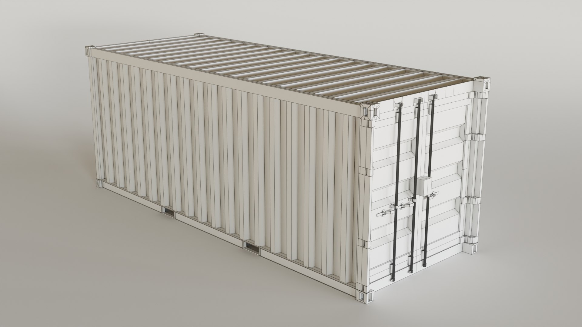 Shipping Container 3D Model - TurboSquid 1905442