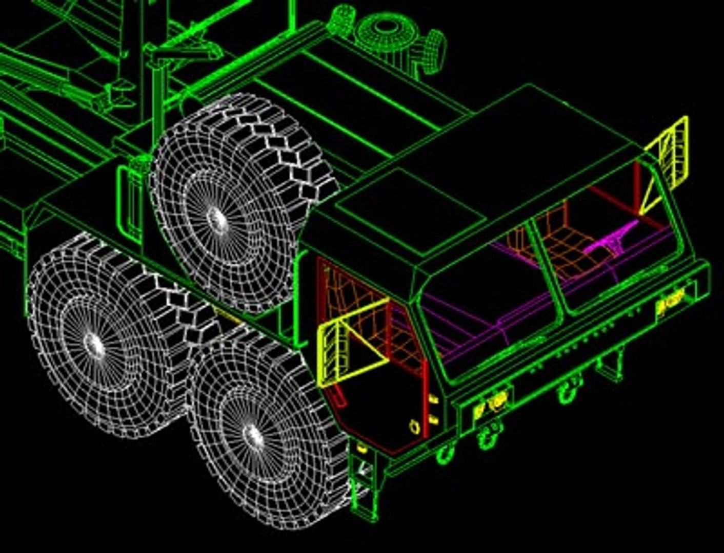 3d Model M1977 Hemtt 8x8 Transporter