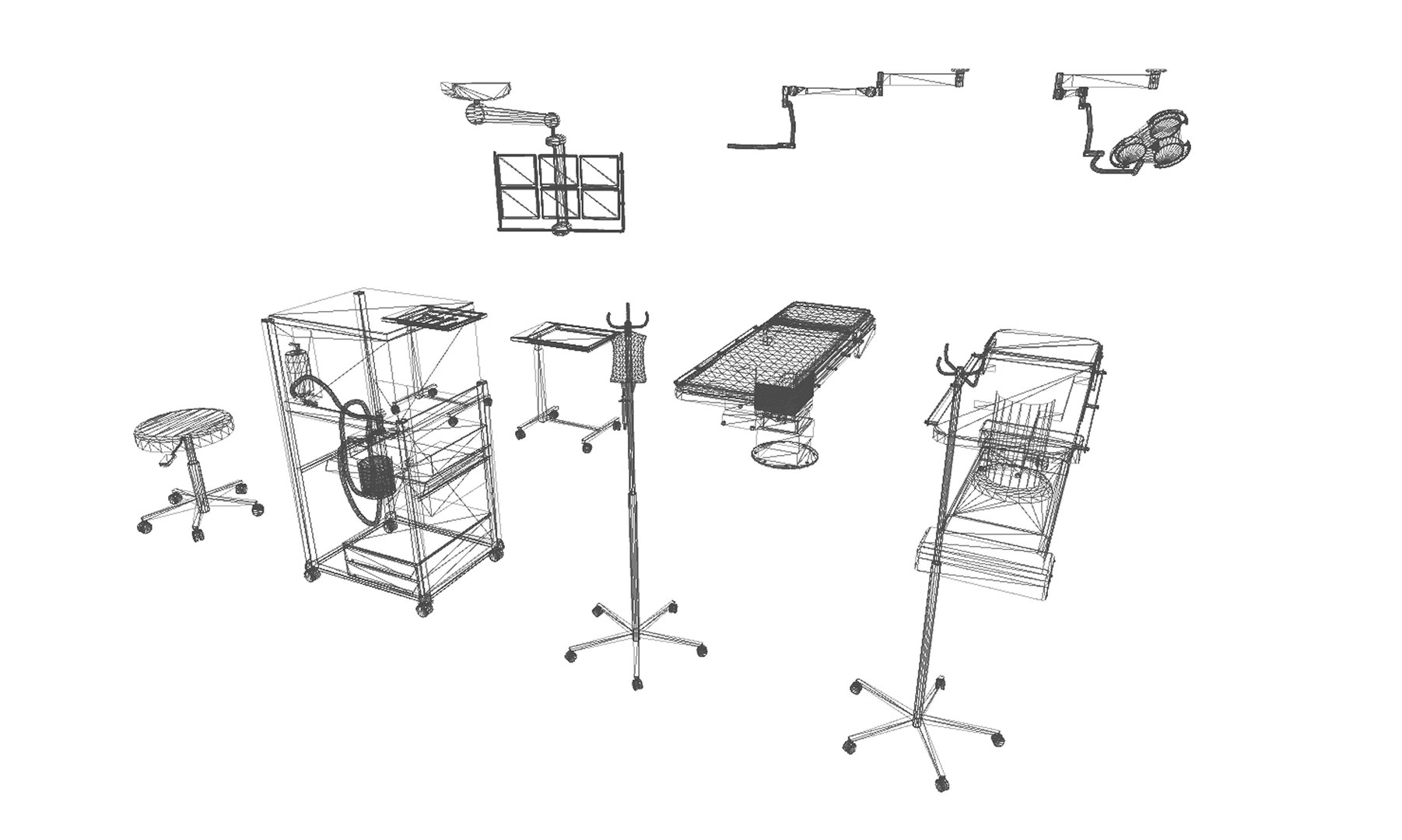 3D Model Hospital Props - TurboSquid 1616046
