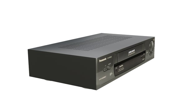 modelo 3d GRABADORA VHS REPRODUCTOR VHS PANASONIC NV-HD640 - TurboSquid ...