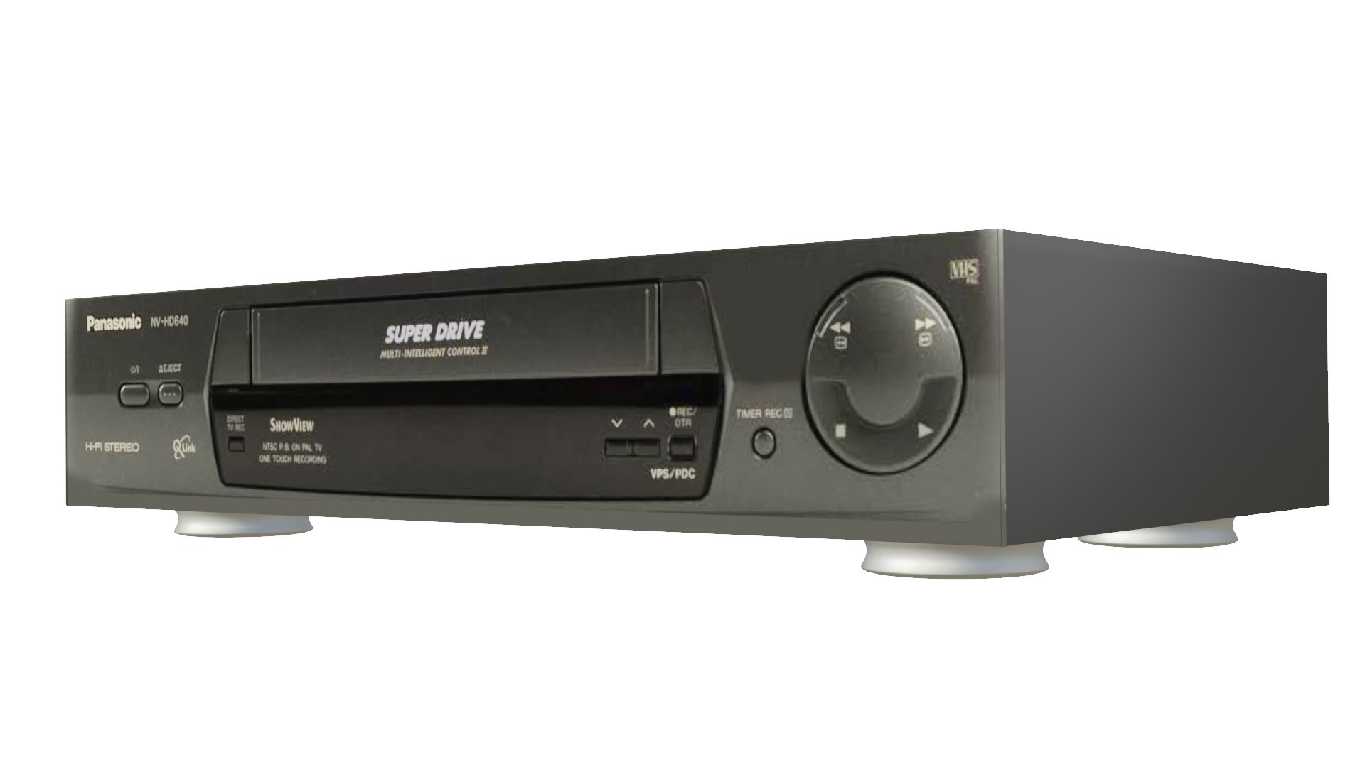 3D VHS RECORDER VHS PLAYER PANASONIC NV-HD640 - TurboSquid 2131837