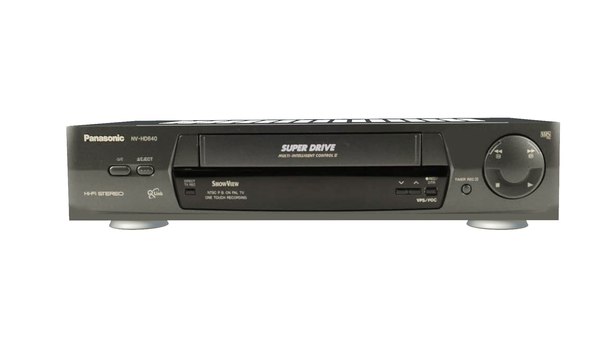 modelo 3d GRABADORA VHS REPRODUCTOR VHS PANASONIC NV-HD640 - TurboSquid ...