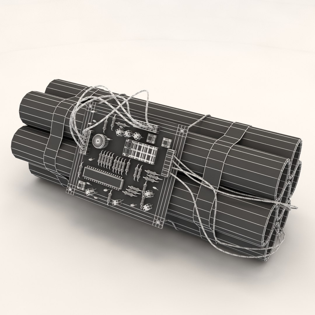 Dynamite 3d Model