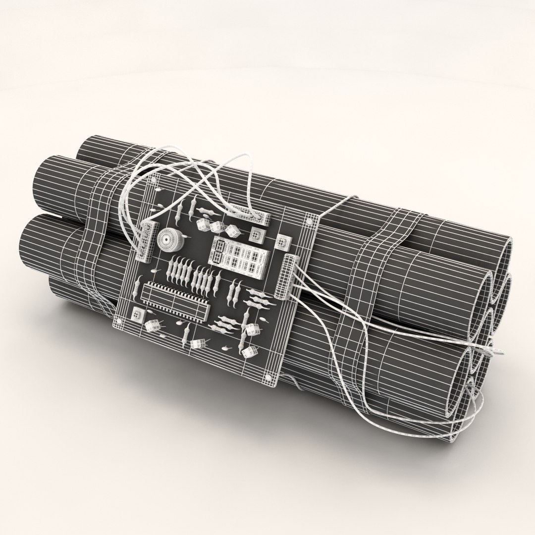 Dynamite 3d Model
