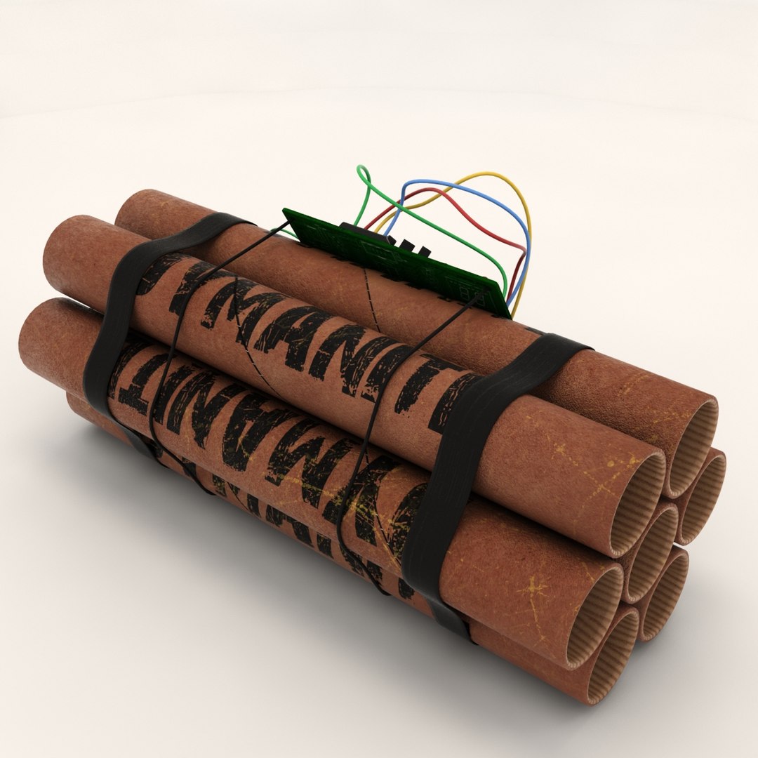 Dynamite 3d Model
