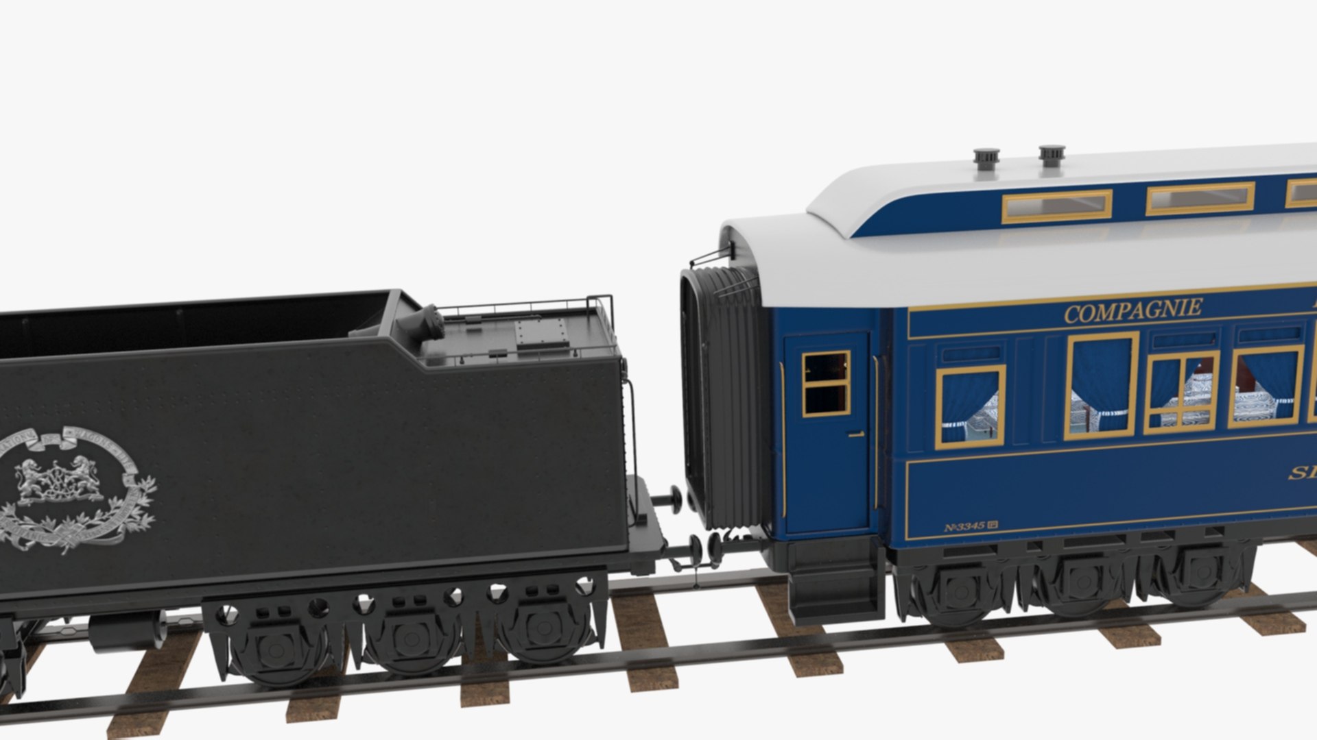 Orient Express Model - TurboSquid 2168933