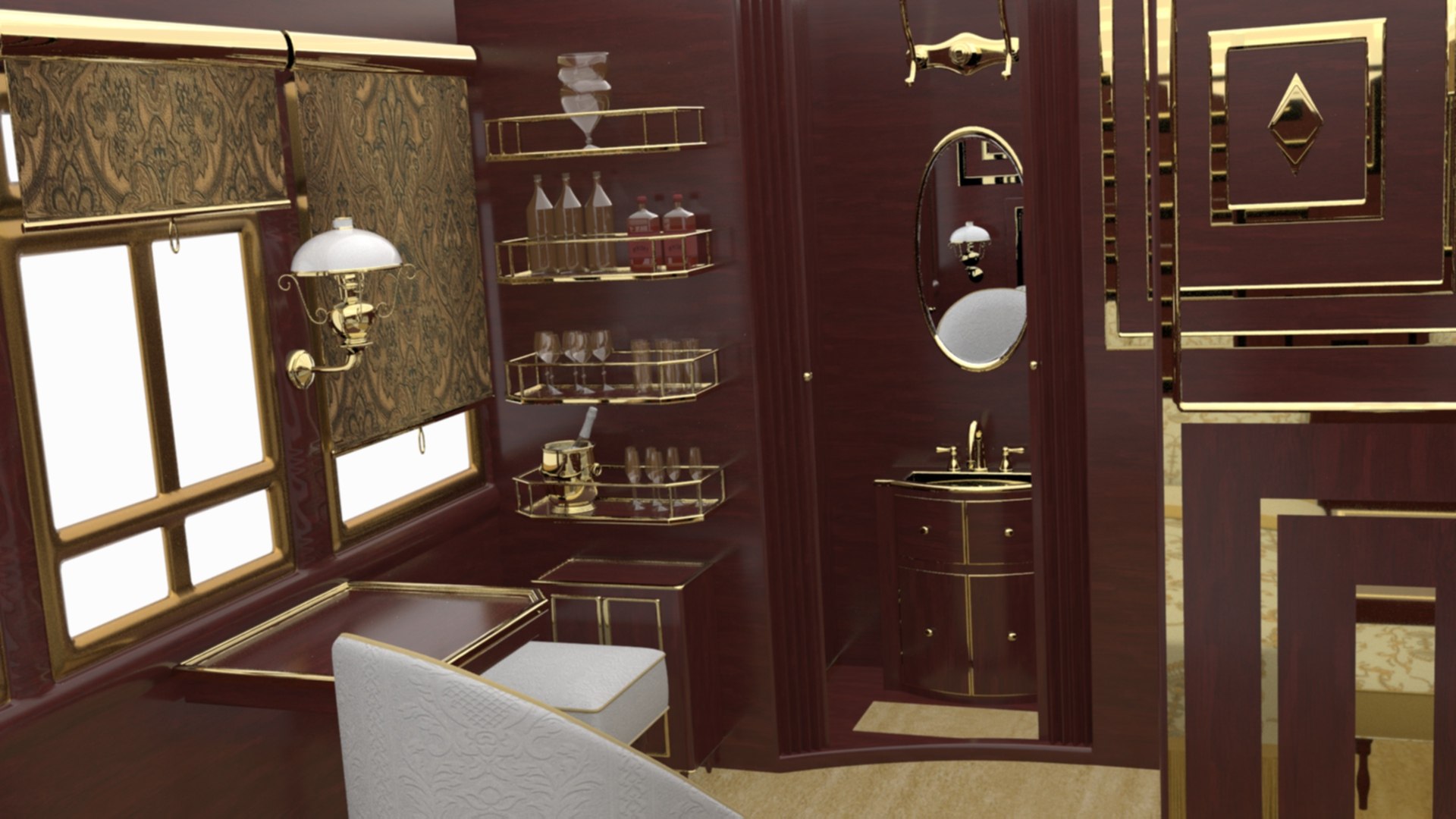 Orient Express model - TurboSquid 2168933