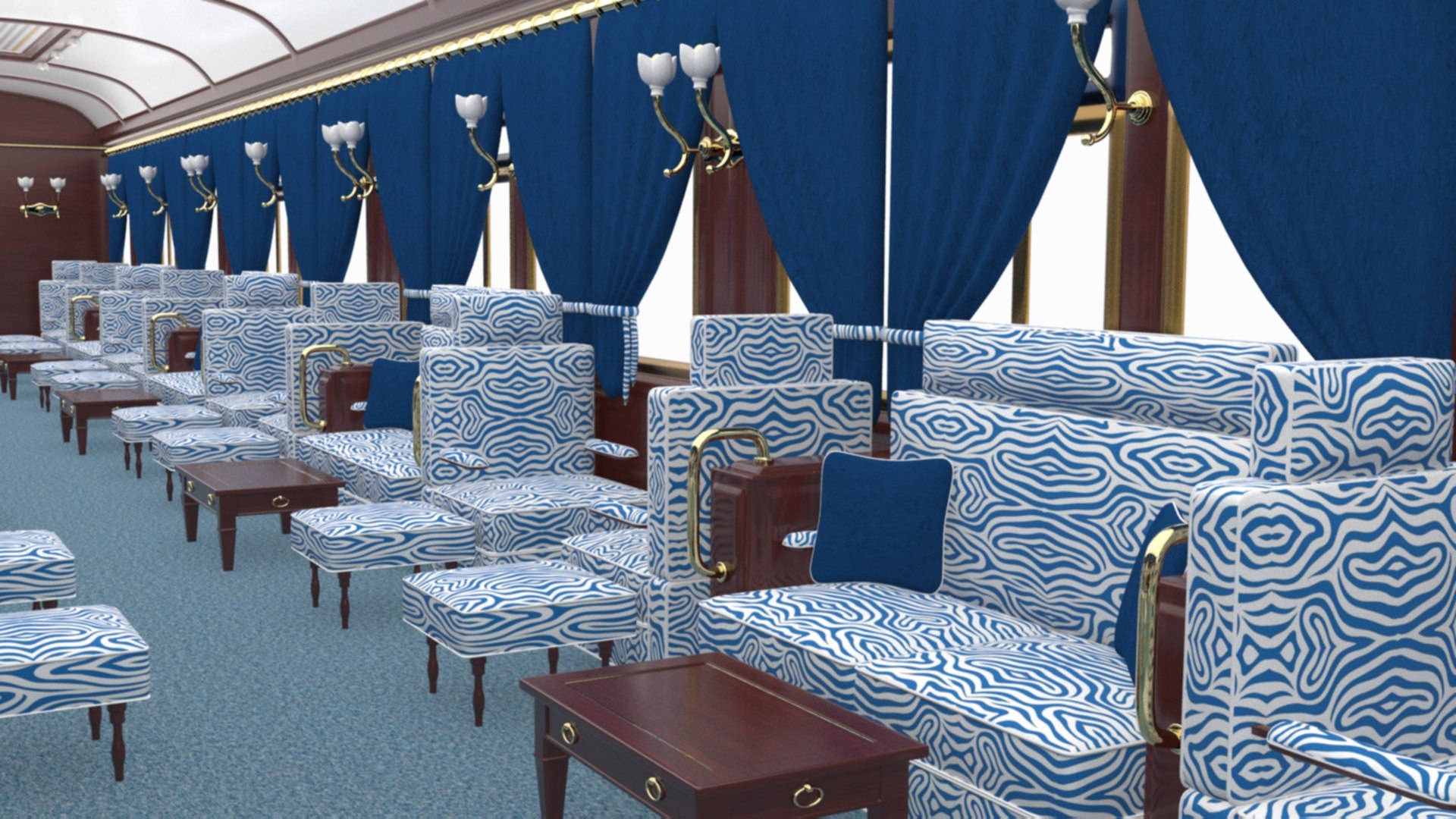 Orient Express Model - TurboSquid 2168933