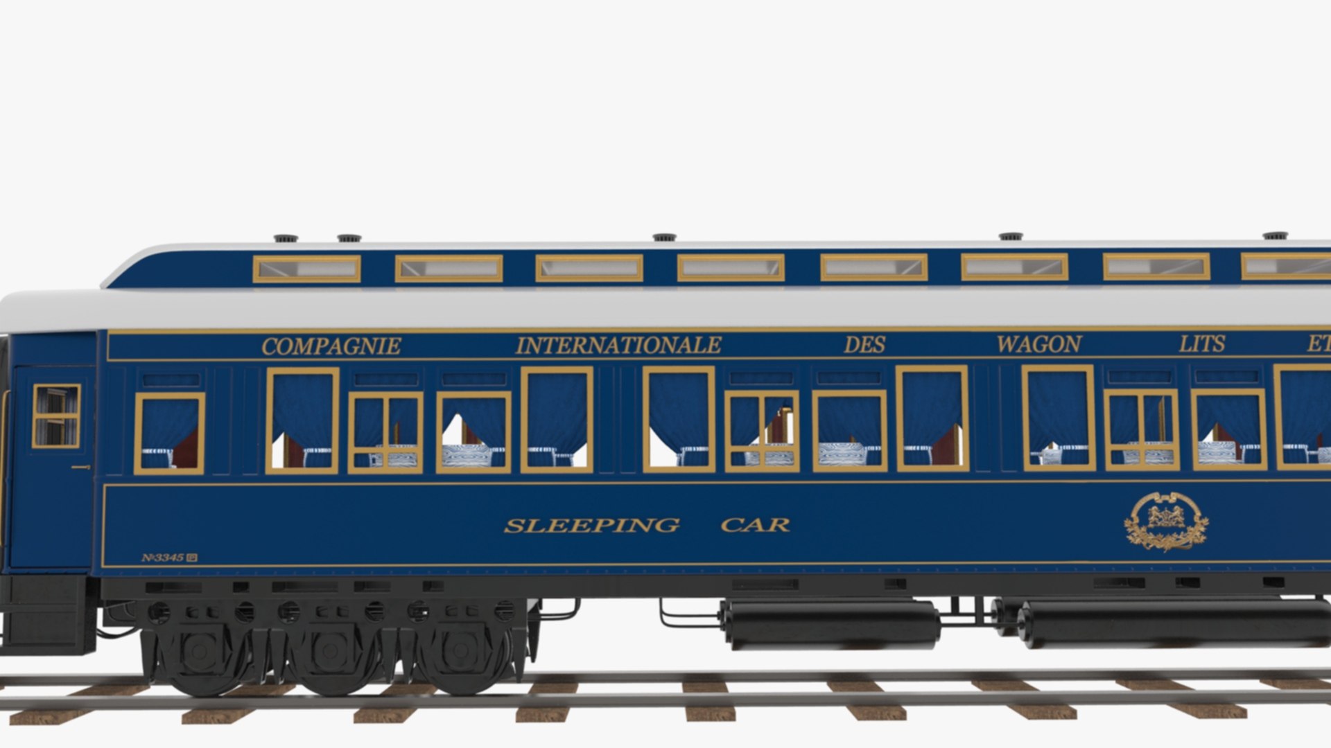 Orient Express Model - TurboSquid 2168933
