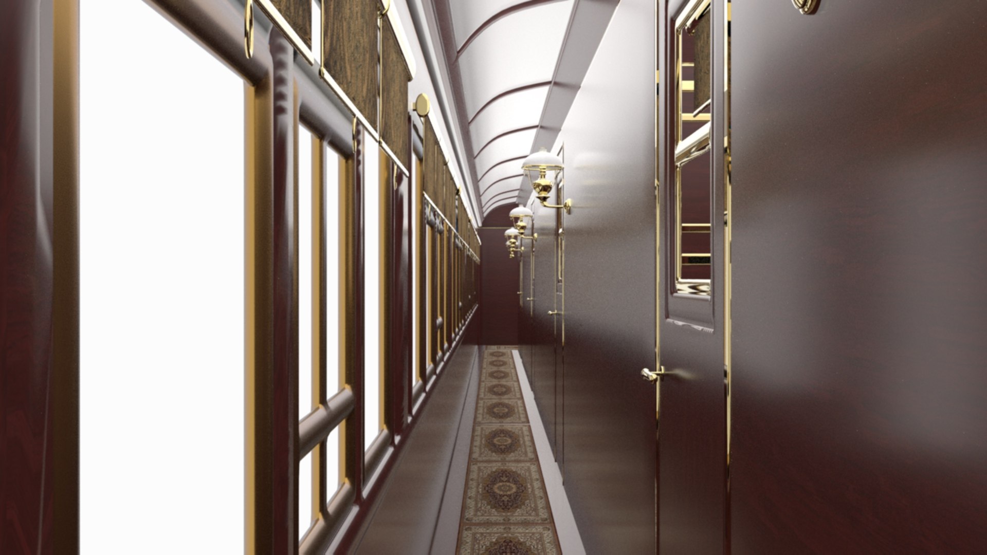 Orient Express model - TurboSquid 2168933