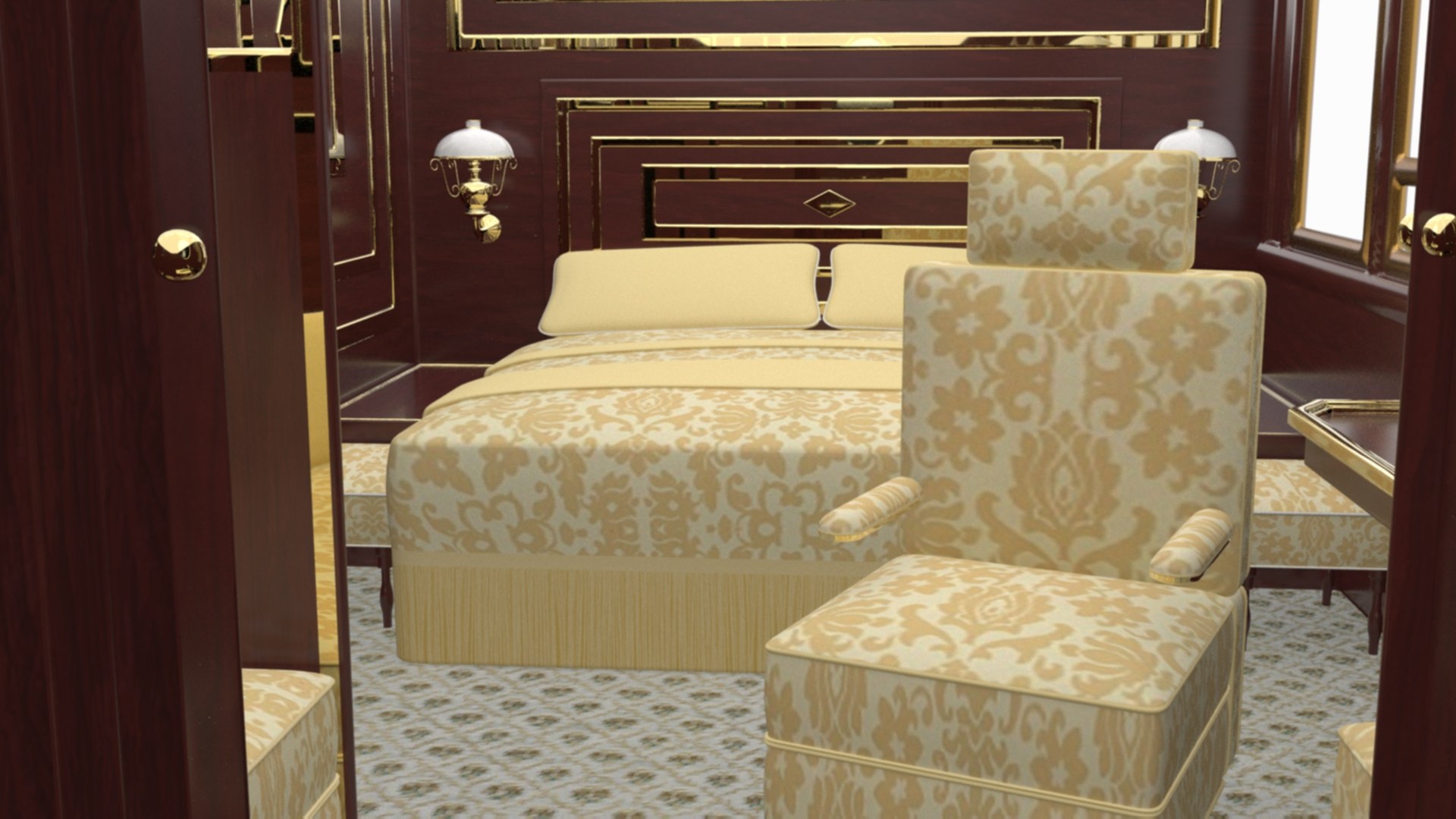 Orient Express model - TurboSquid 2168933