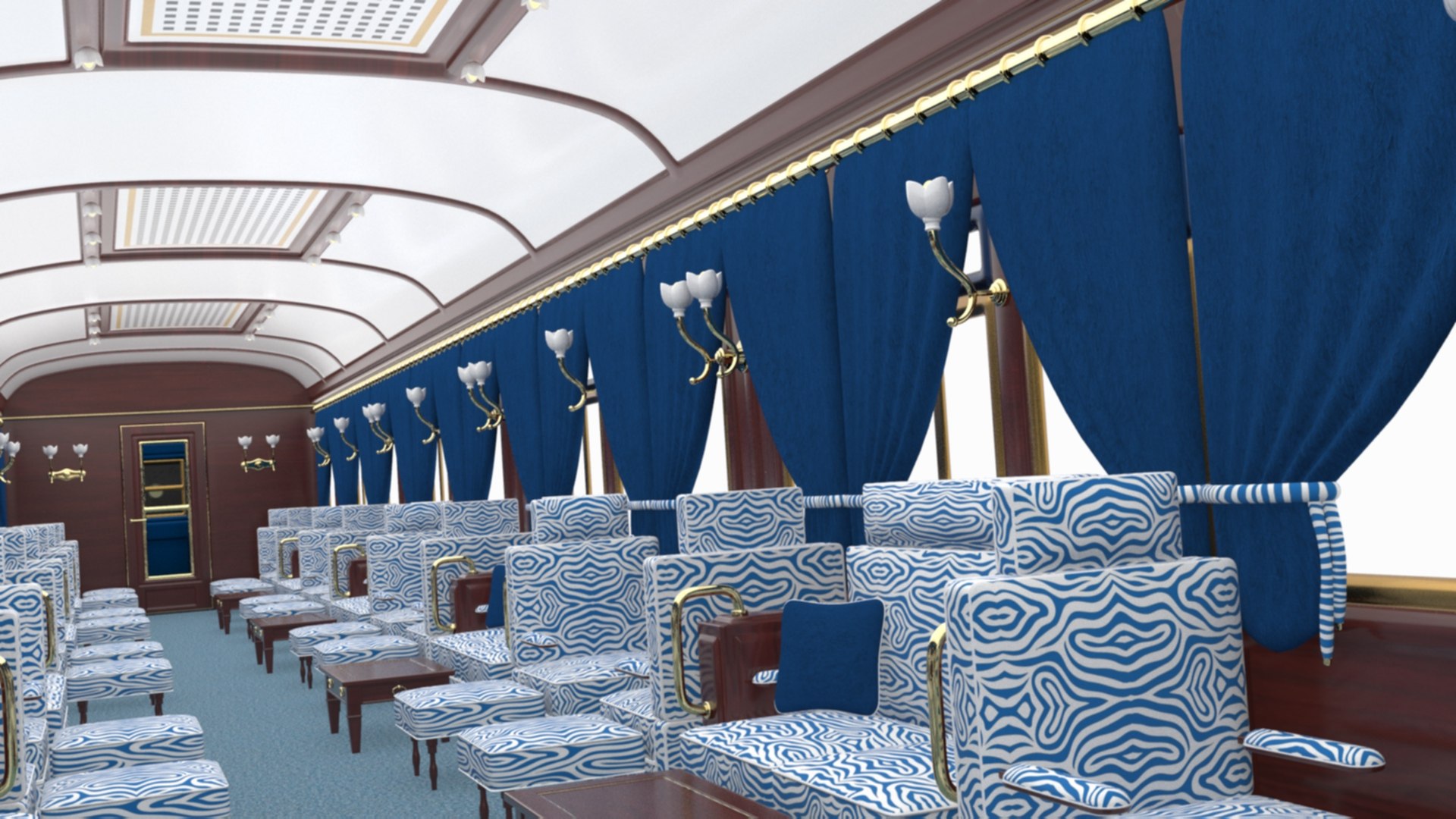 Orient Express Model - TurboSquid 2168933