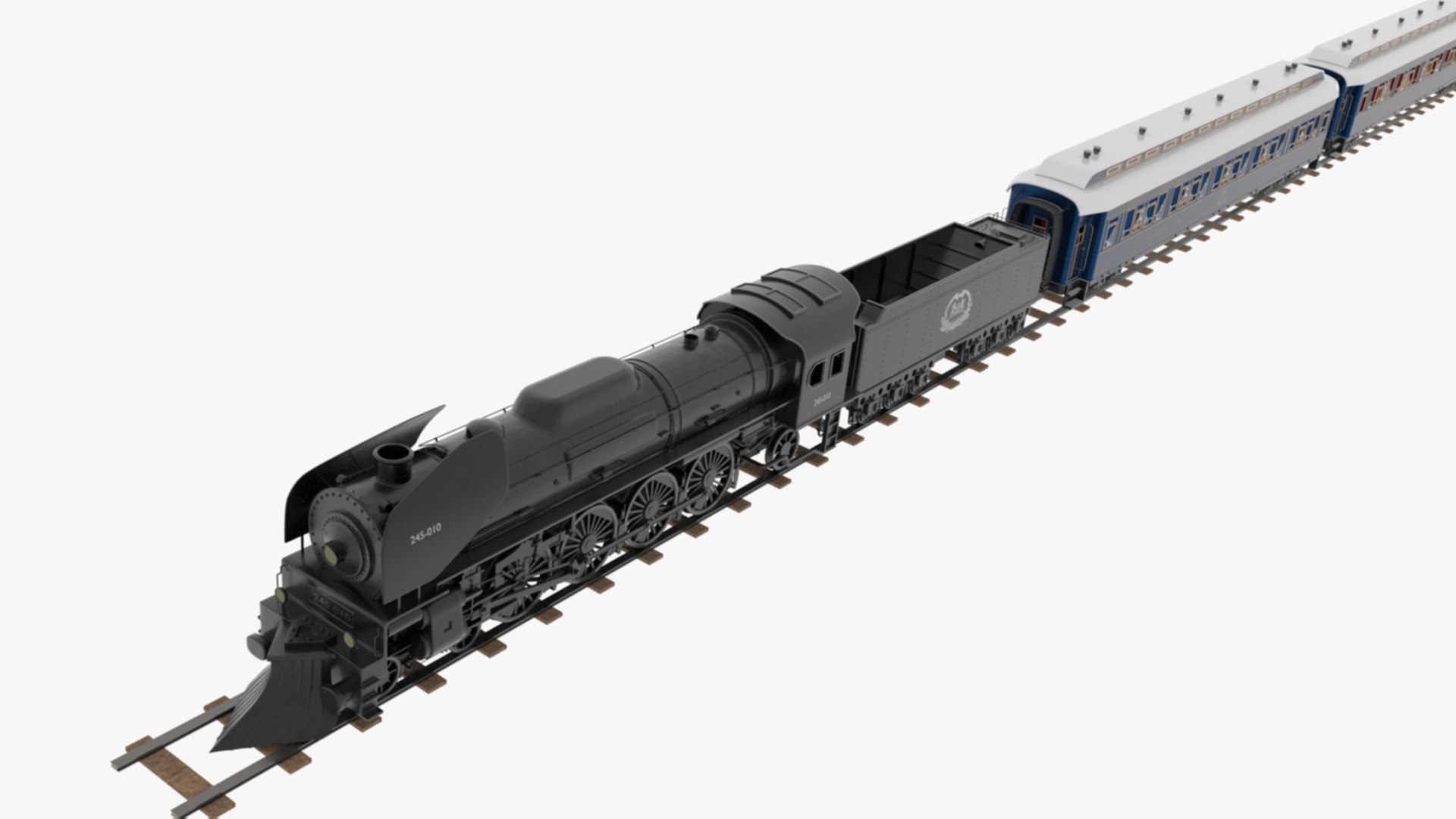 Orient Express Model - TurboSquid 2168933