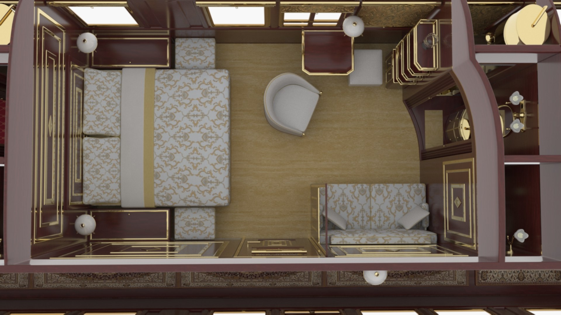 Orient Express model - TurboSquid 2168933