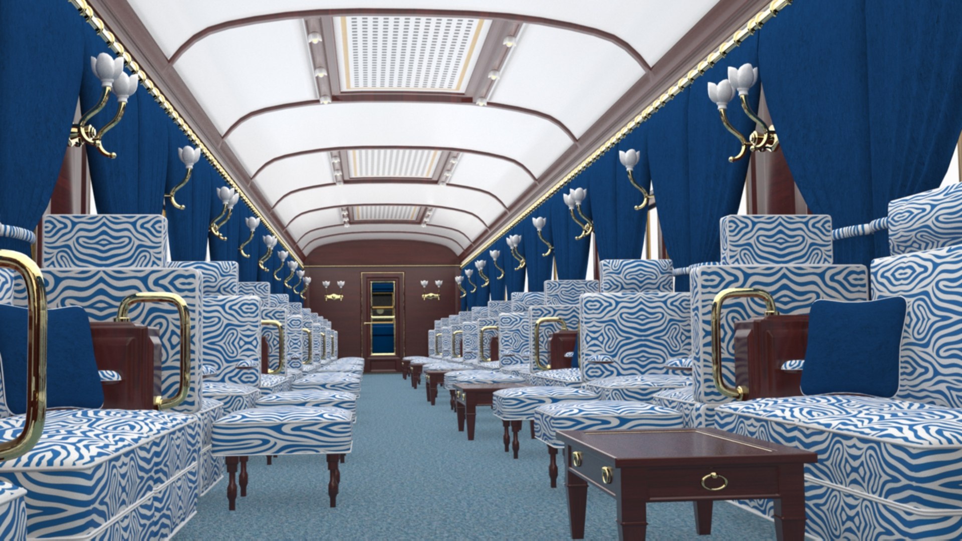 Orient Express Model - TurboSquid 2168933