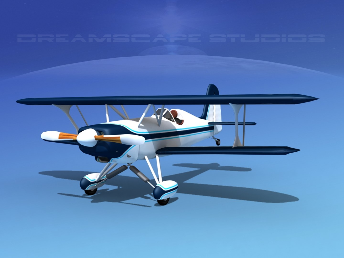 starduster cockpit single 3d model