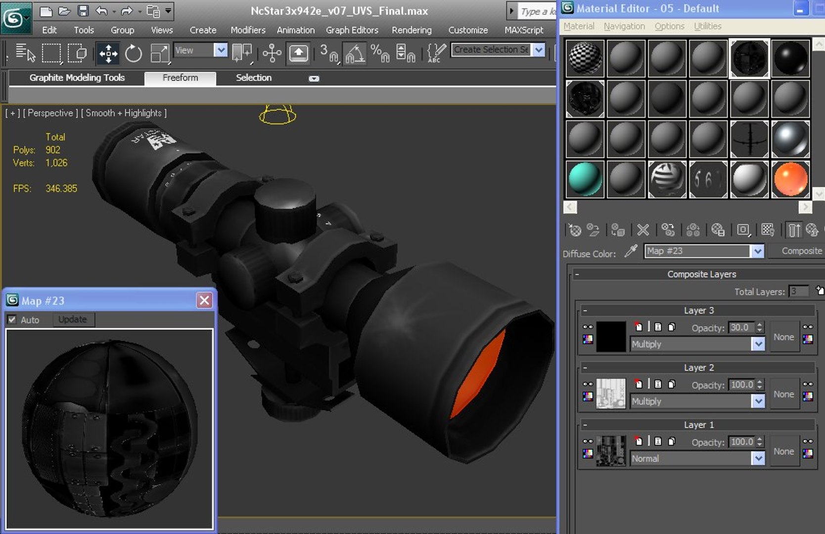 3ds Max Ncstar Scope