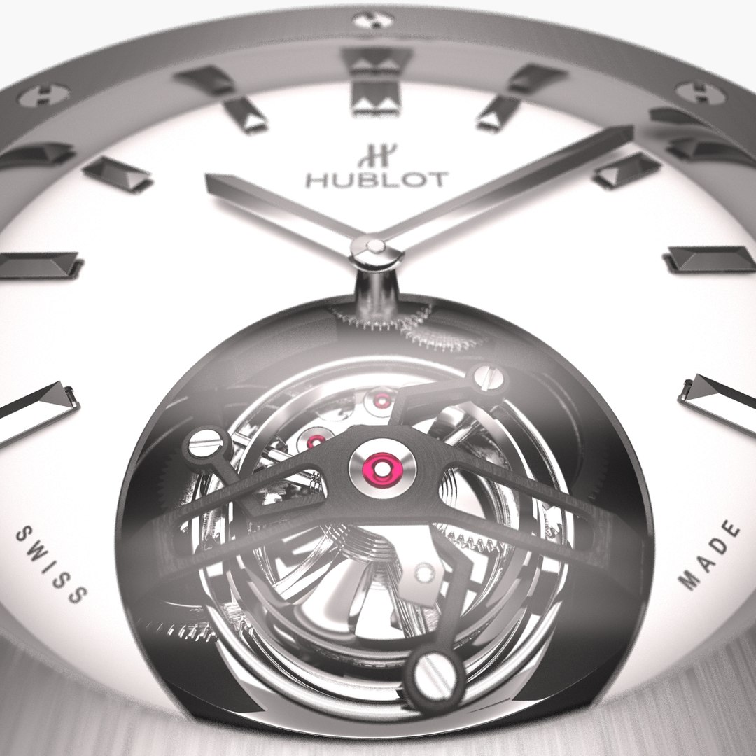 3d Hublot Classic Fusion Tourbillon