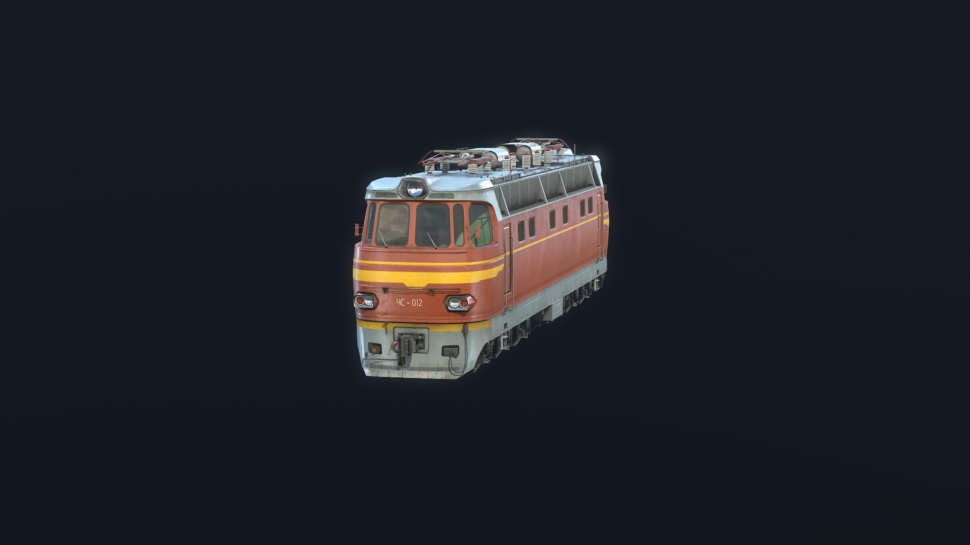Ready Locomotive Chs4 3D Model - TurboSquid 1452251