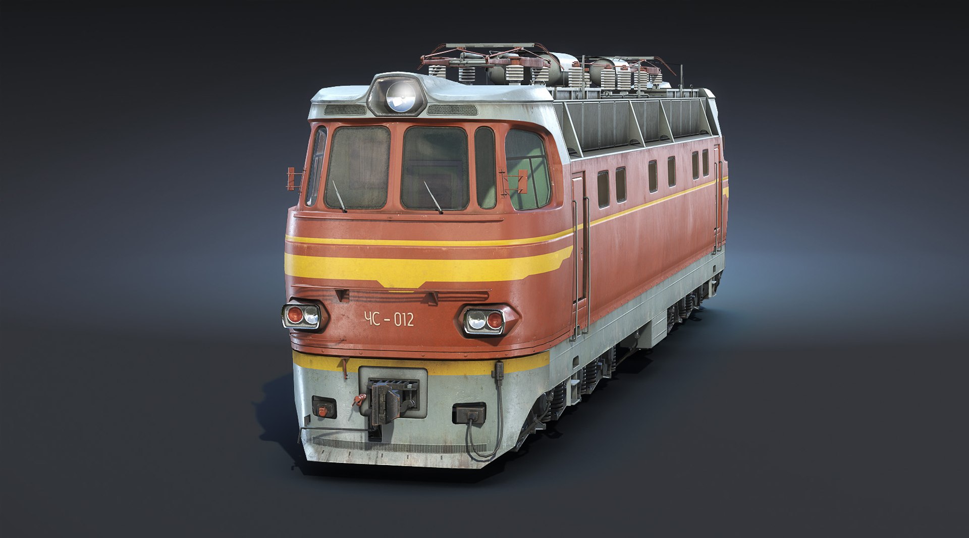 Ready Locomotive Chs4 3D Model - TurboSquid 1452251