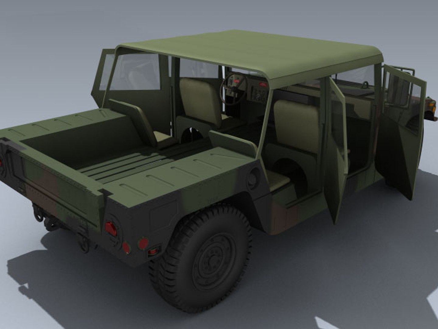 Max Army Humvee Nato M998