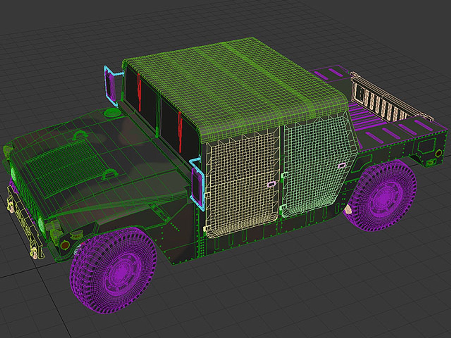 Max Army Humvee Nato M998