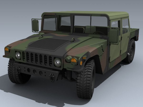 3d m1025 hmmwv nato humvee army model