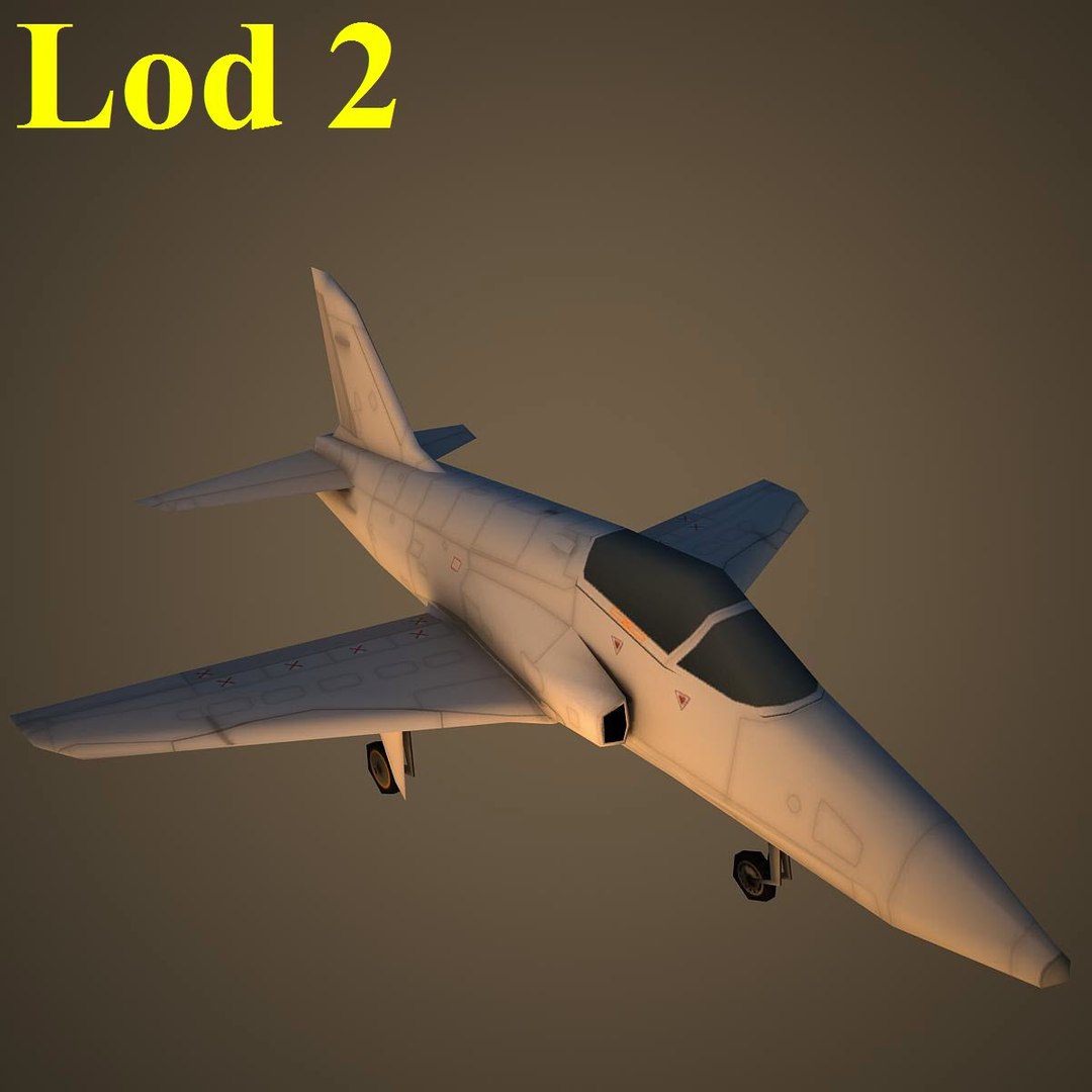 Hawk 200 Basic Aircraft 3d Model