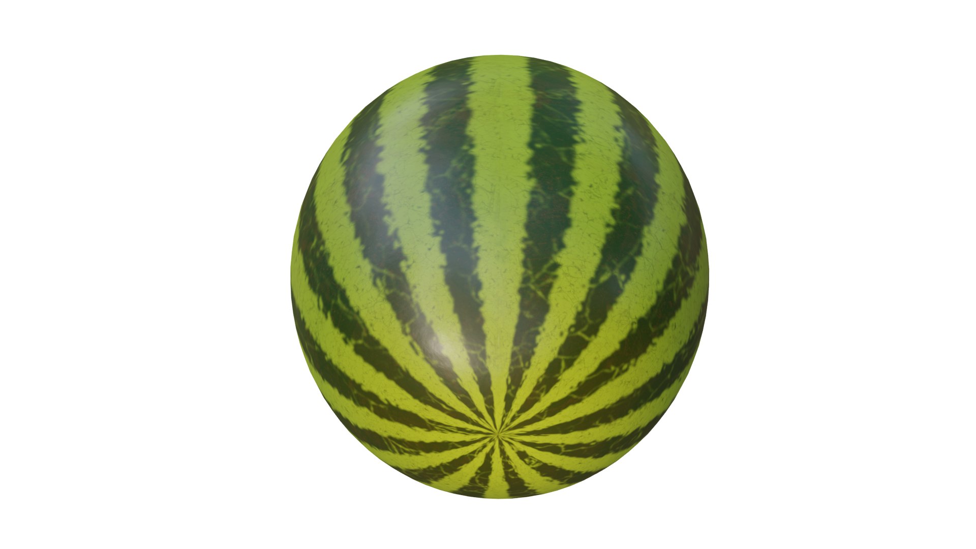 3D Watermelon Model - TurboSquid 2186193