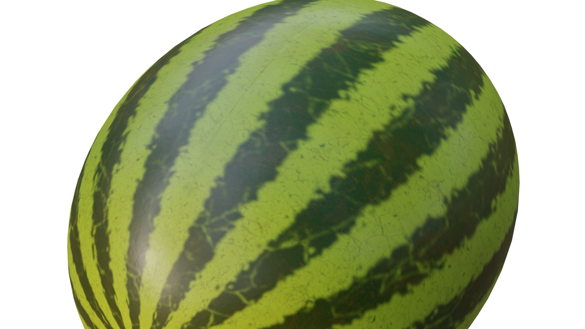 3D Watermelon Model - TurboSquid 2186193