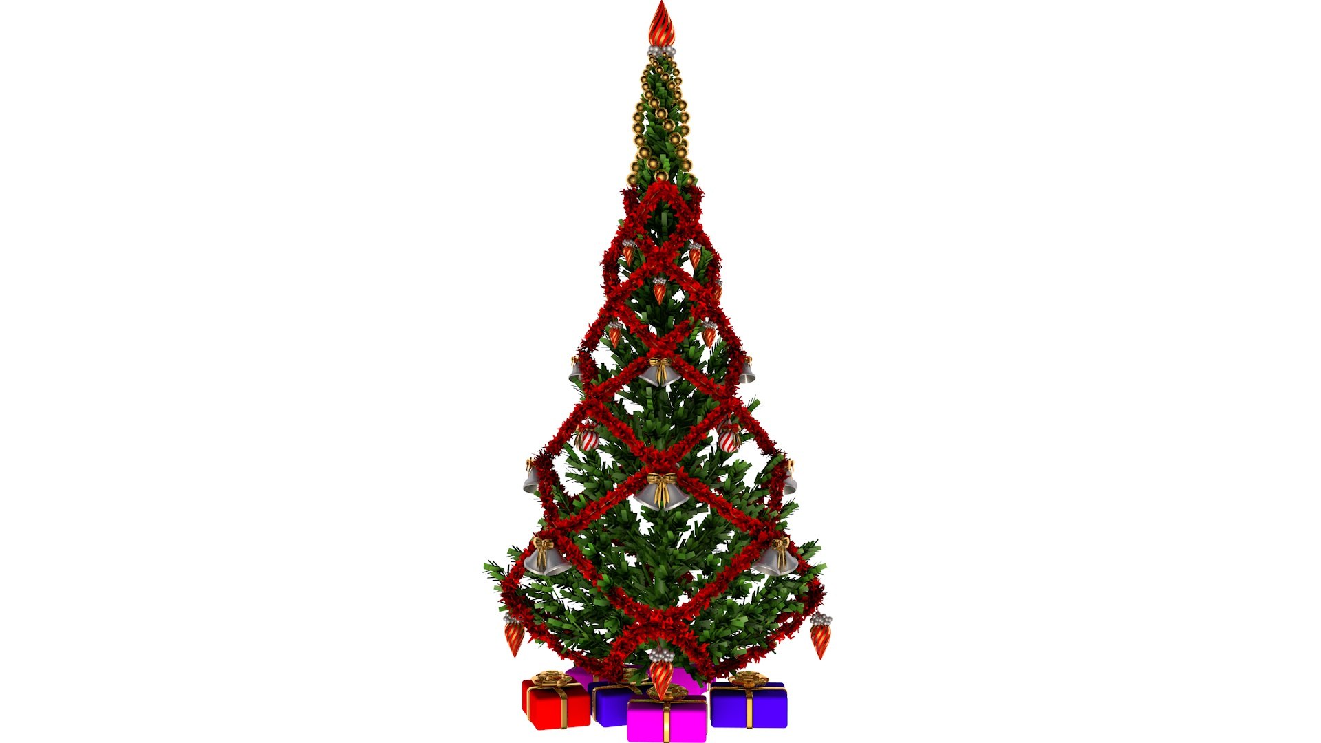 Christmas Tree 3D Model - TurboSquid 1811198