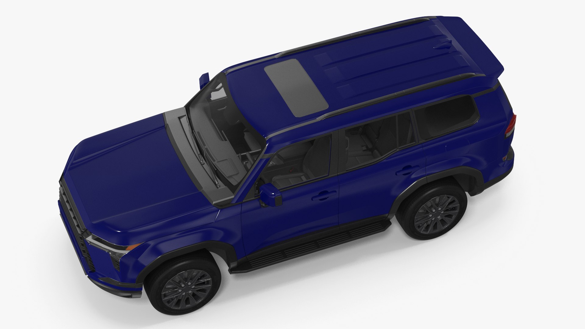 Luxury Off-Road SUV Blue 3D - TurboSquid 2143589
