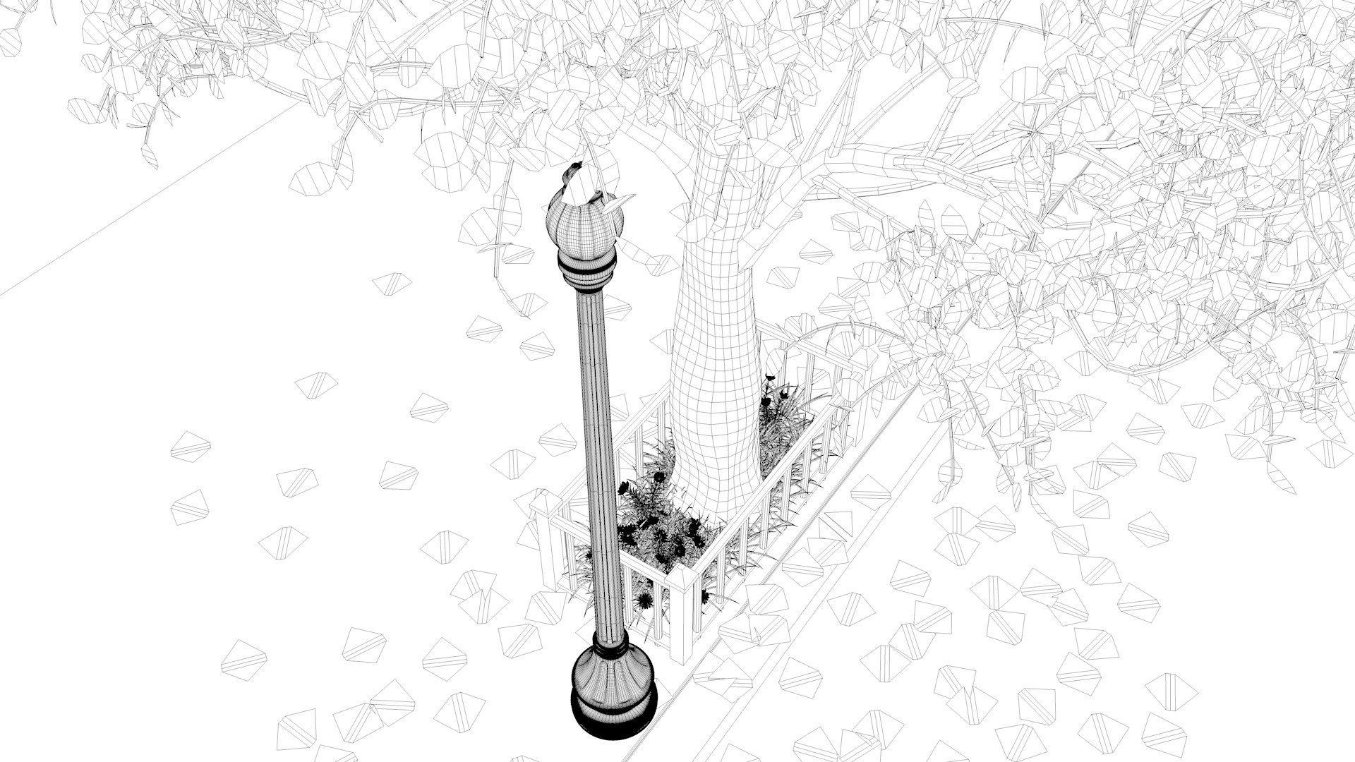 Tree Street 3D - TurboSquid 1791750