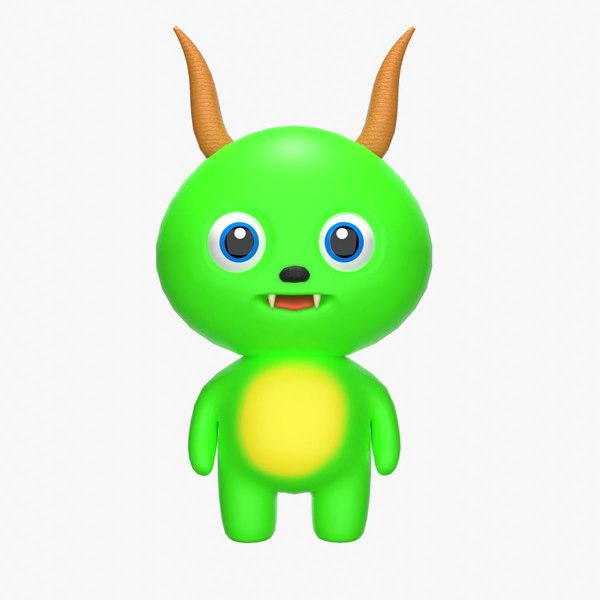 3D модель Мультяшный персонаж 05 - Монстр - TurboSquid 2180432