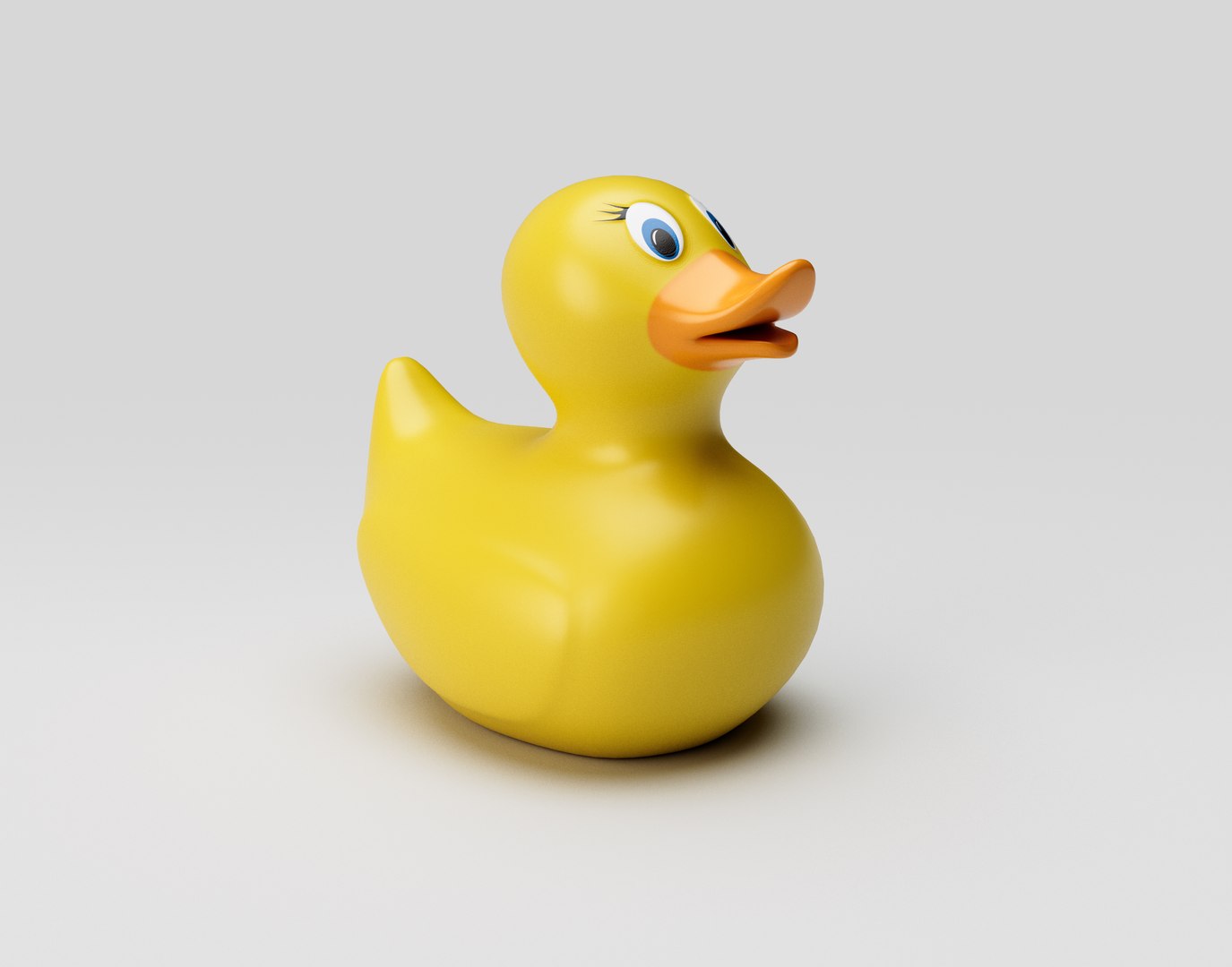 Bath Toy Rubber Duck 3D Model - TurboSquid 2245961