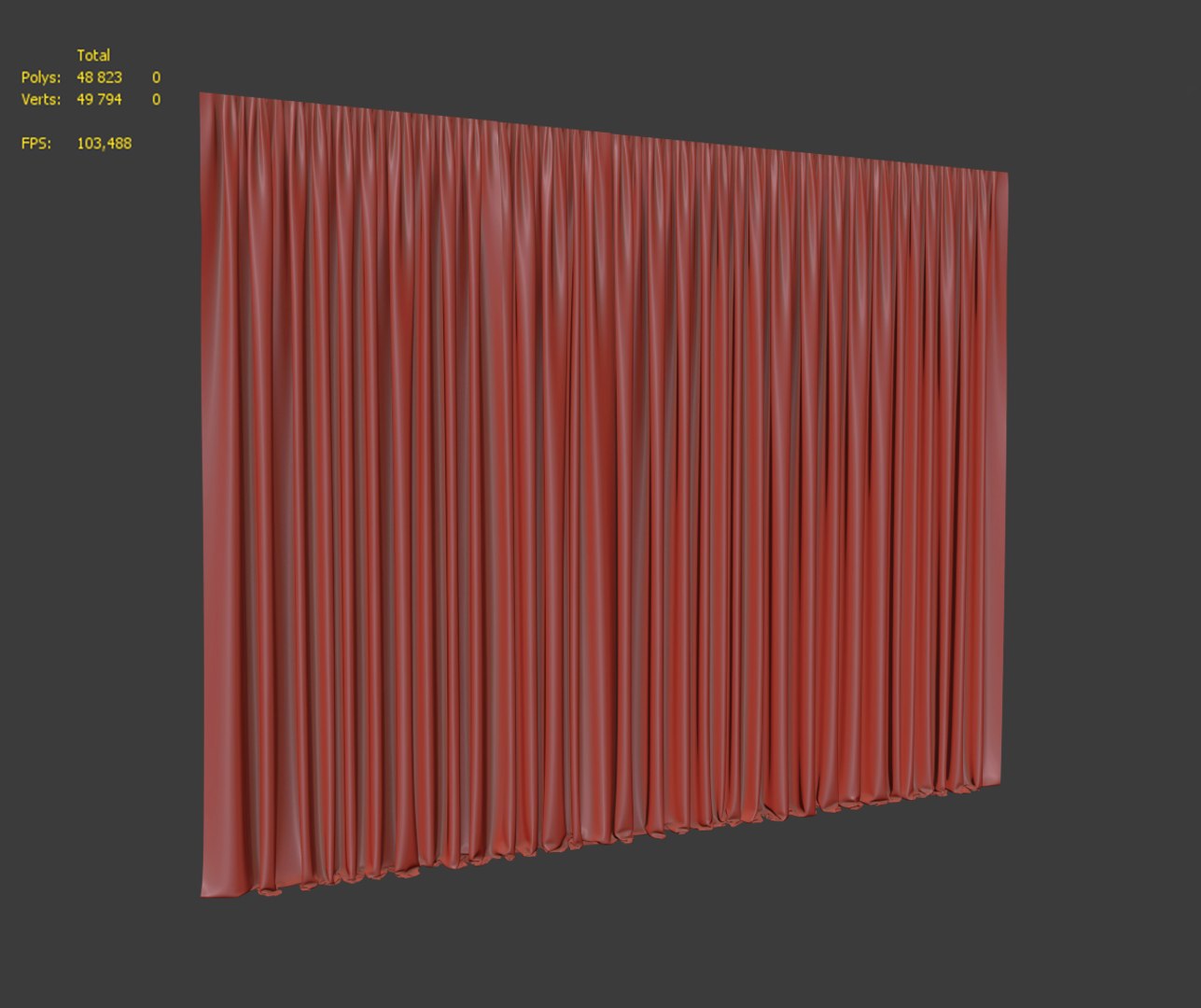 3d Max Curtain
