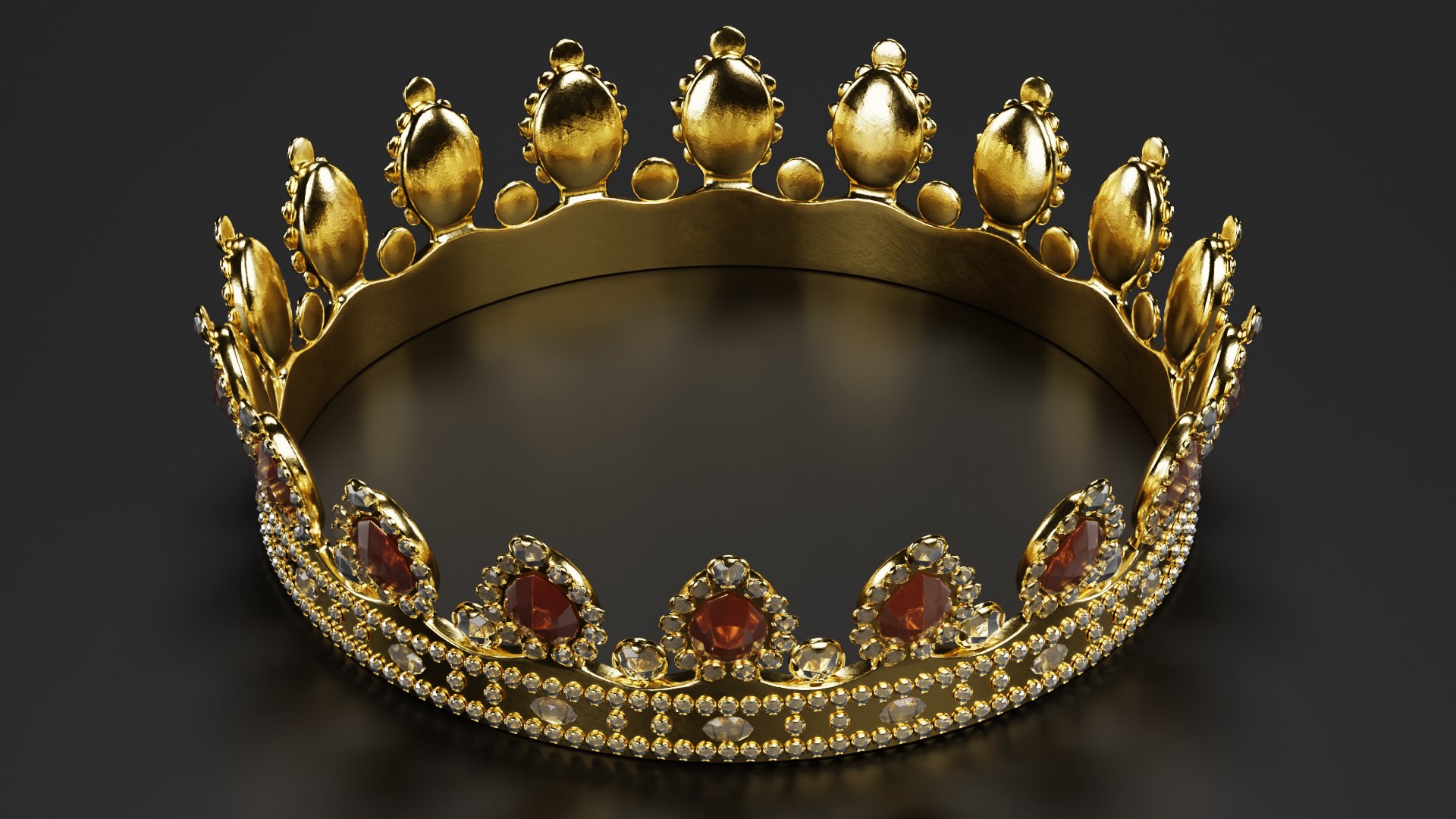 Royal Crown Ruby 3D Model - TurboSquid 1748887