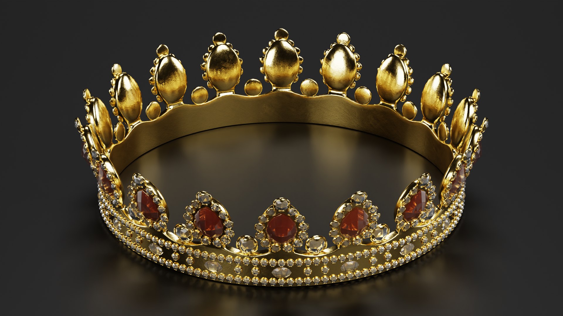 Royal Crown Ruby 3D Model - TurboSquid 1748887