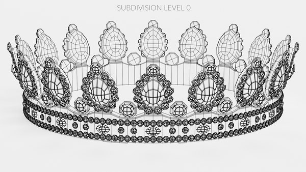 Royal Crown Ruby 3D model - TurboSquid 1748887