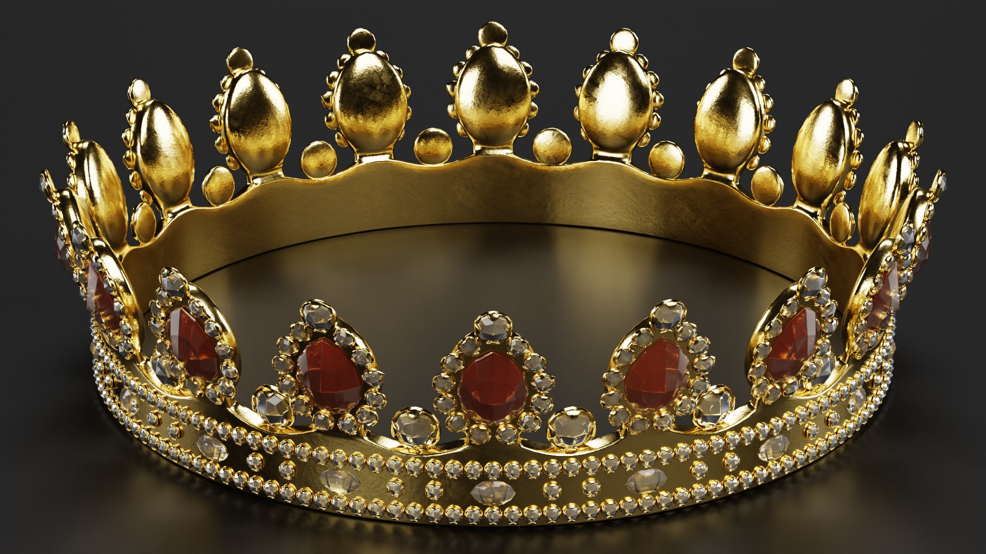 Royal Crown Ruby 3D Model - TurboSquid 1748887