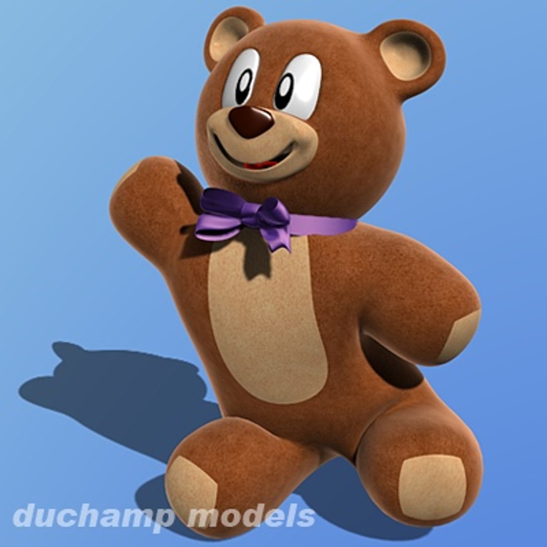 Teddy Bear 3d Model