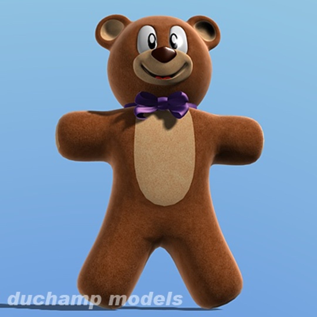 Teddy Bear 3d Model