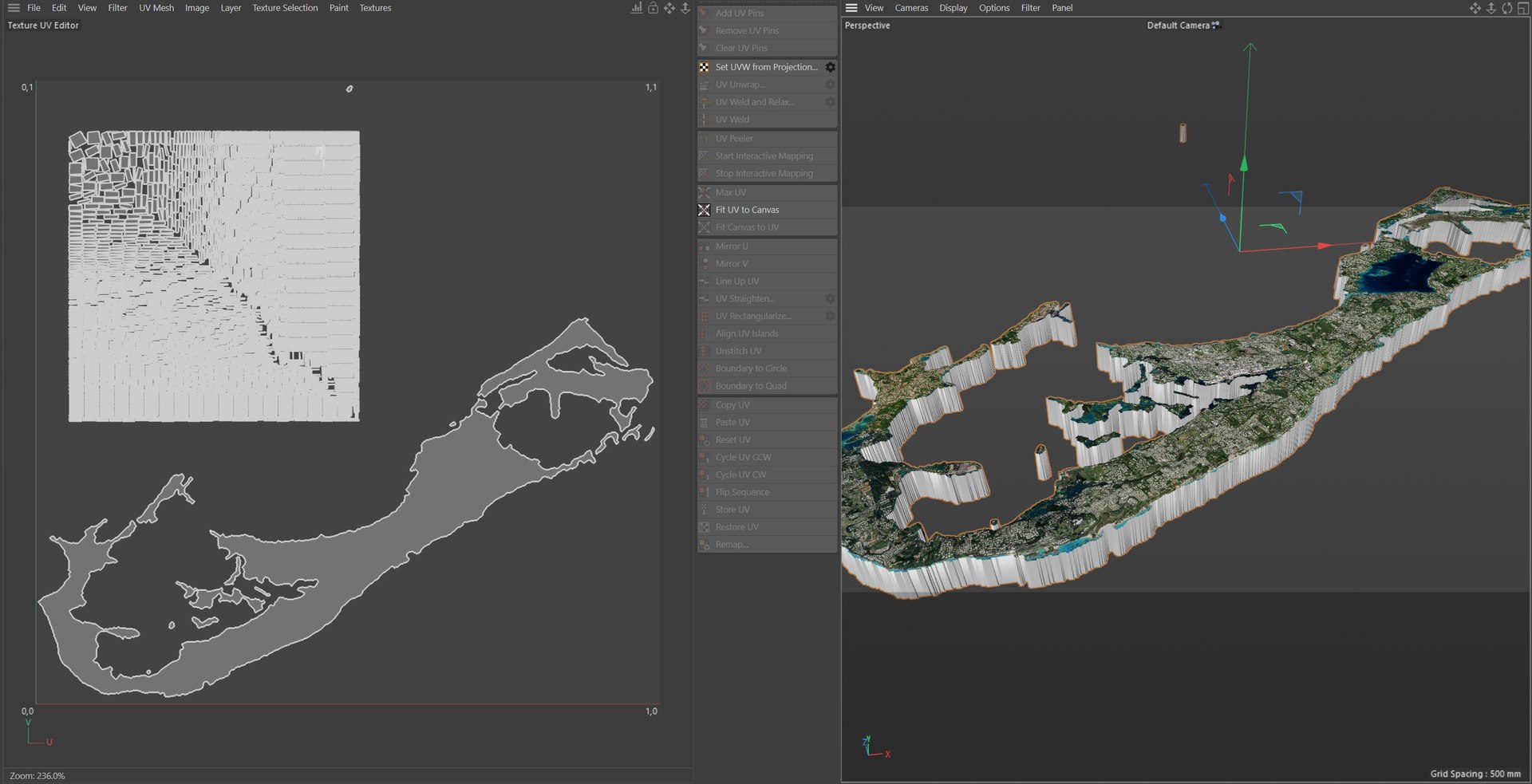 Bermuda Terrain Map 3D Model - TurboSquid 2335456
