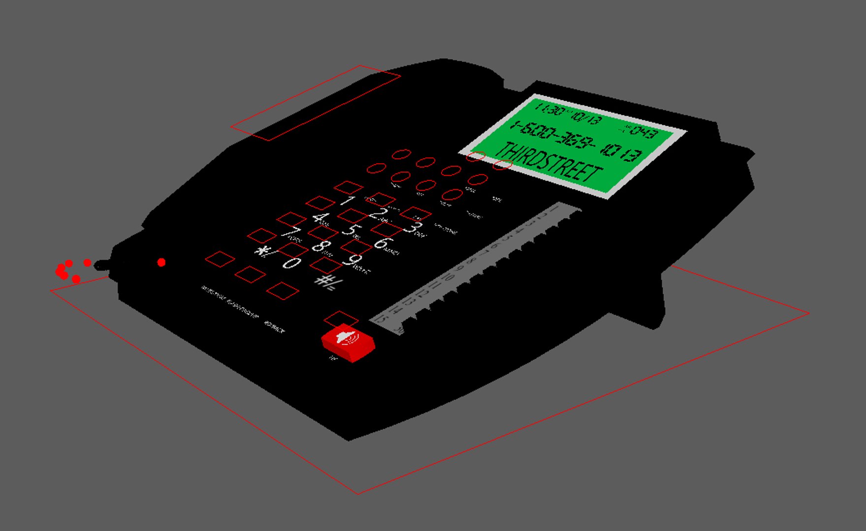 3D Model Phone Corded - TurboSquid 1304493