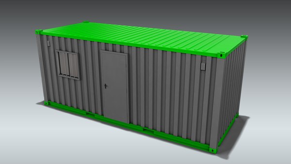 3D shipping container office home model - TurboSquid 1544873