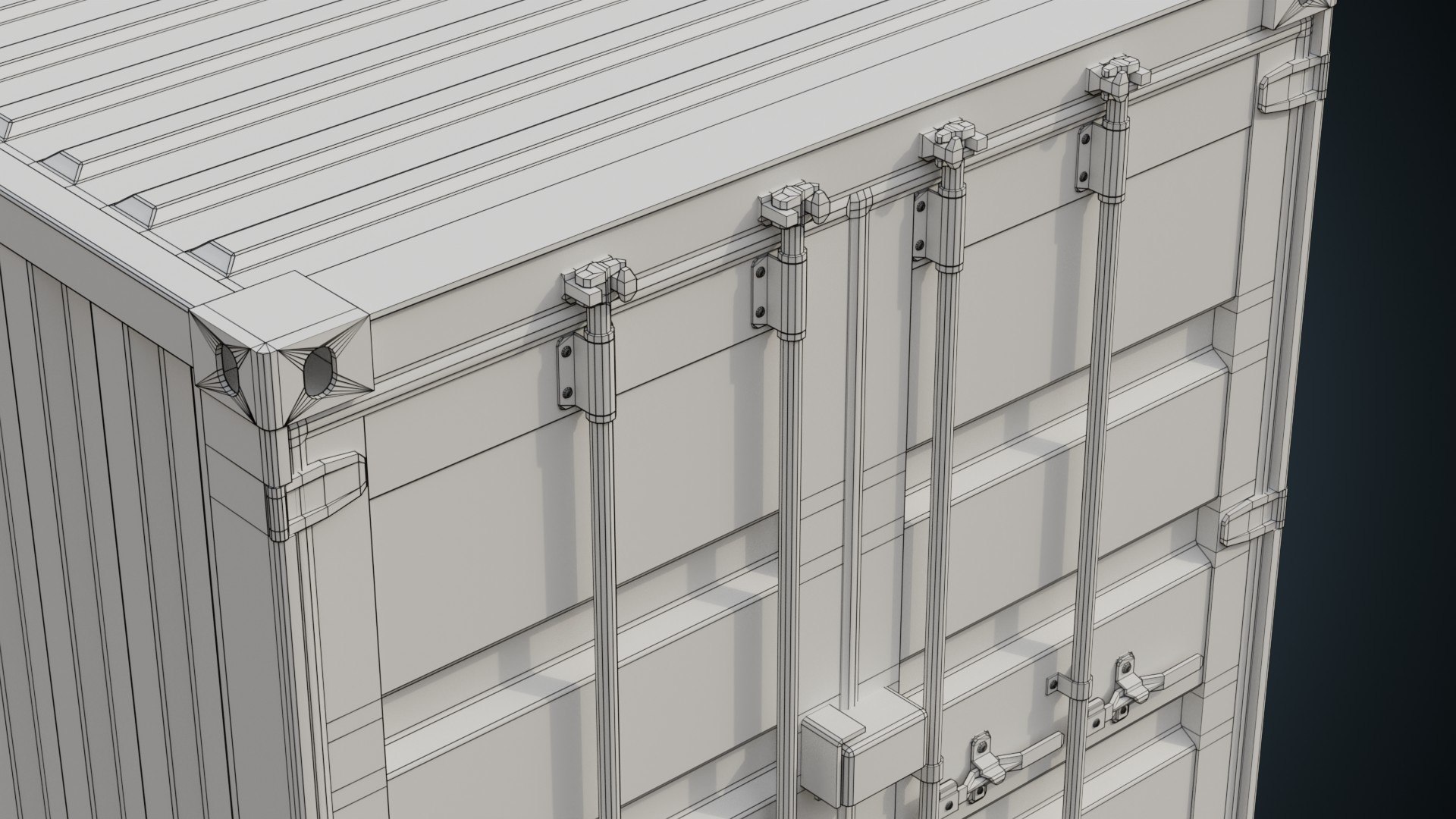 Cargo Container 4B Model - TurboSquid 1736517