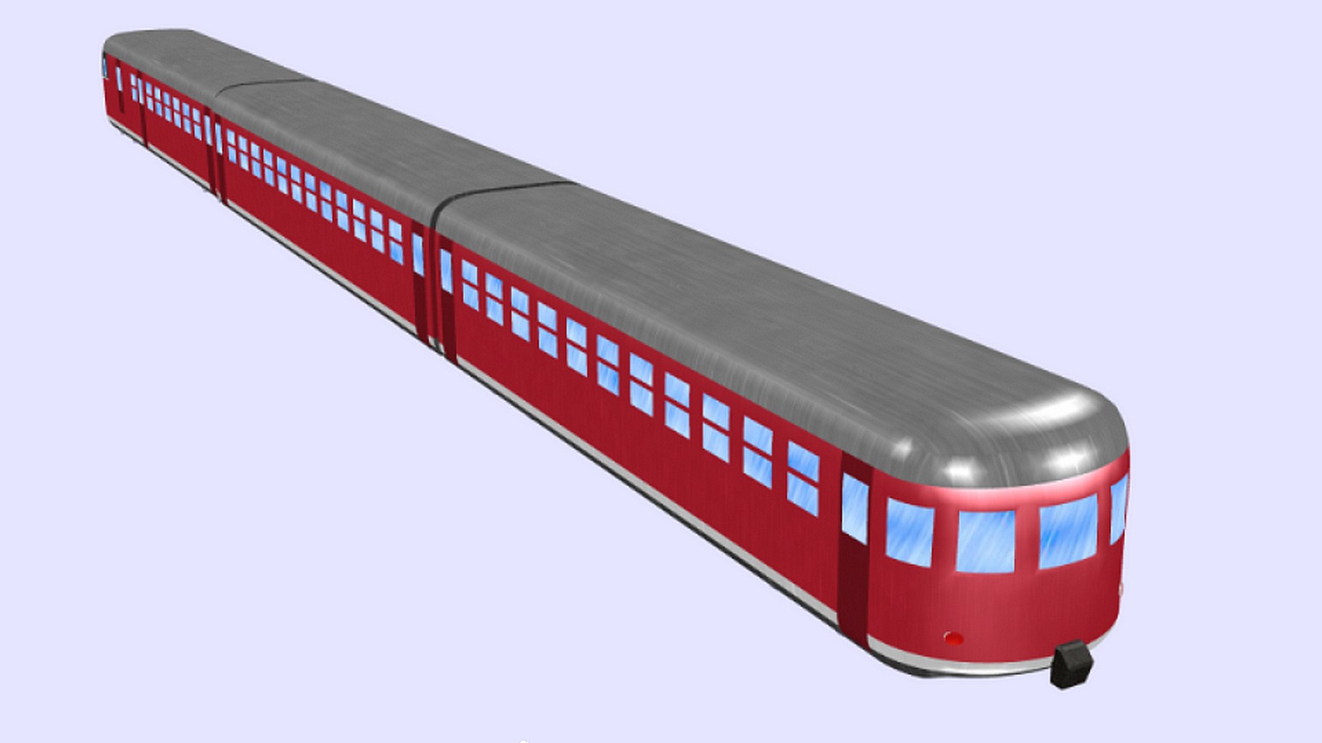 Vt08 Passenger Train 3D - TurboSquid 1708344