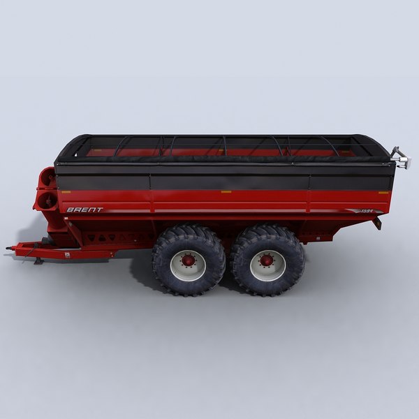 grain cart 1 3d model