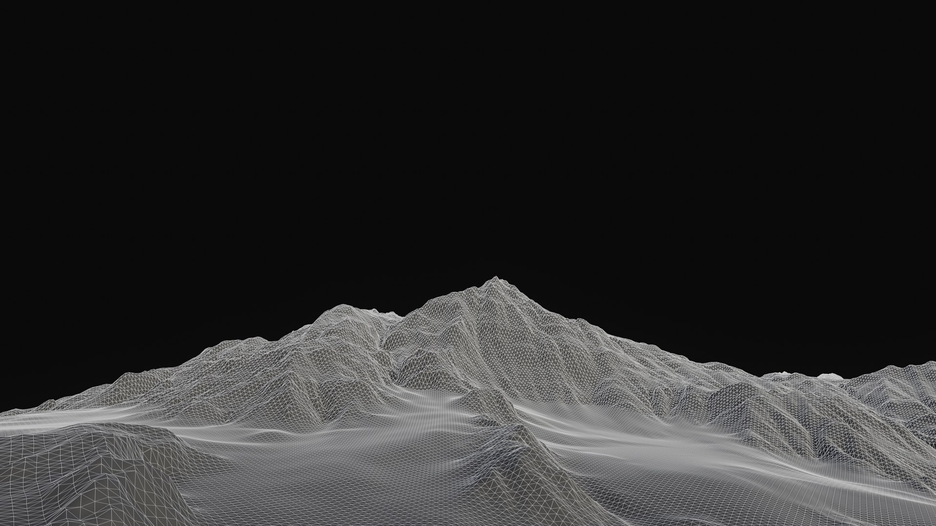 3D model Snowy rocky terrain - TurboSquid 2165106