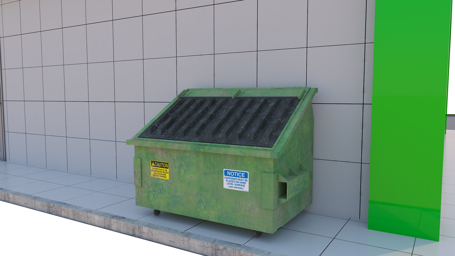 Bp Gas Station 3D Model - TurboSquid 2271188